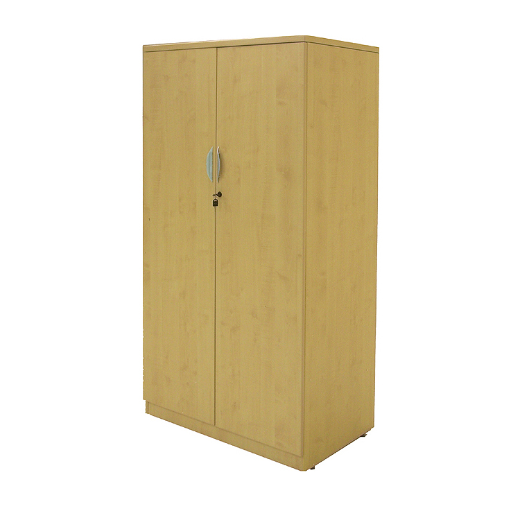 Wood Two Door Storage Filing Cabinet Cupboard Cabinet