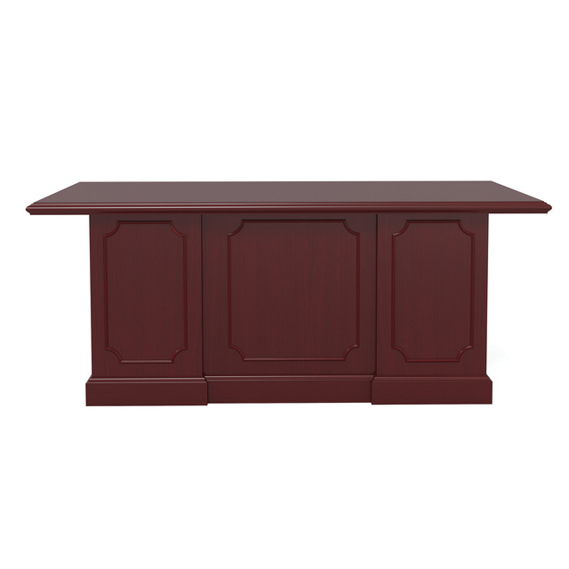 Traditional Wood Veneer Executive Office Desk home office desk