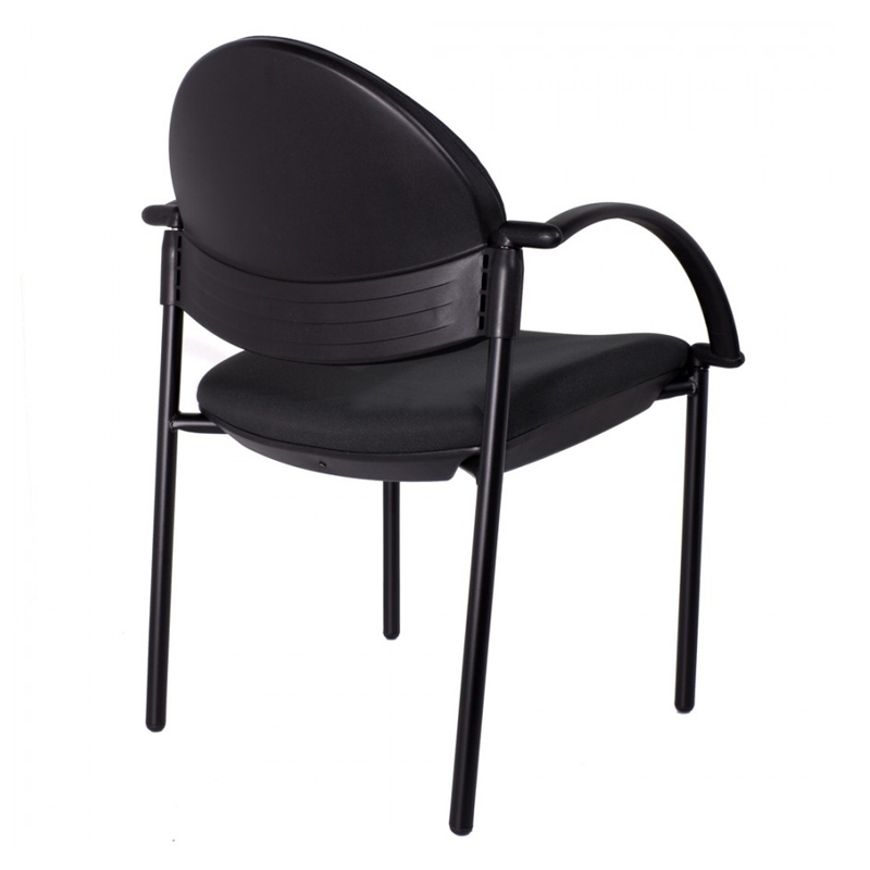 Metal Base Visitor Chair Stackable Conference Chair