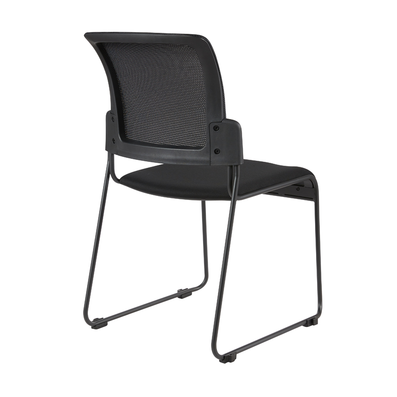 Modern Metal Frame Visitor Chair Stackable Conference Chair